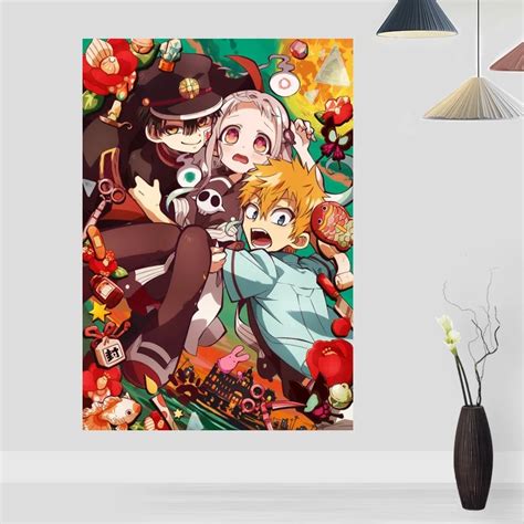 Cool Hanako Toilet Bound Hanako Kun 3D Wall Art 9 Hanako Kun Store