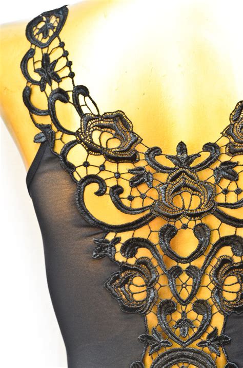 Women Bodysuit Luxury Mesh Hot Bodie Fine Lace Black Body Suit Sexy Lingerie Ebay