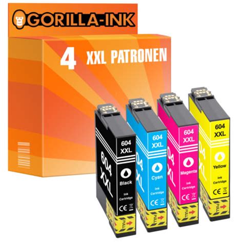 Patronen für Epson 604XL Expression Home XP 2200 2205 3200 3205 4200