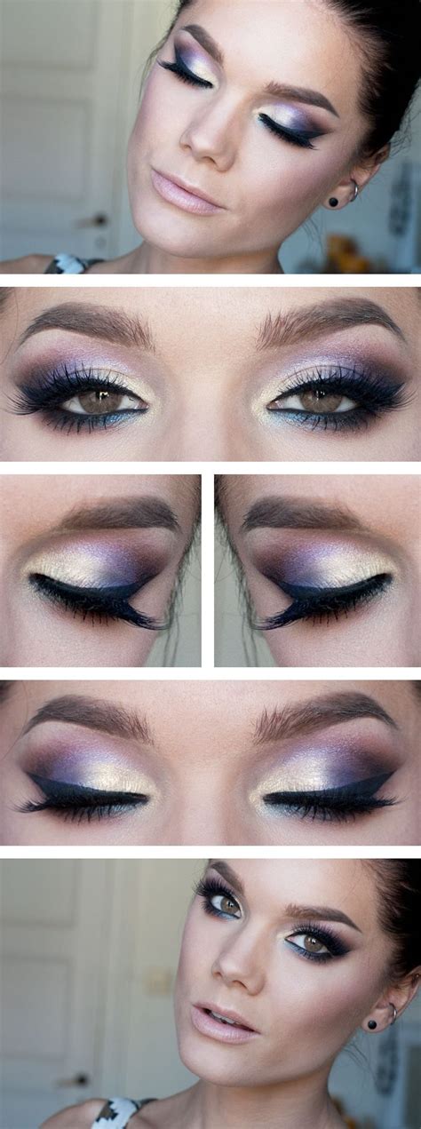 Prom Makeup For Purple Dress