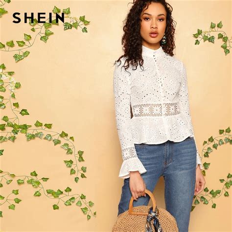Venta Shein Blusas De Encaje En Stock