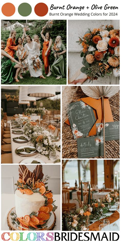 Top 8 Burnt Orange Wedding Color Ideas For 2024 ColorsBridesmaid