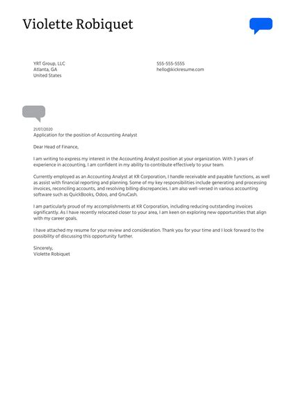 1 350 Cover Letter Samples Examples Page 35 Kickresume