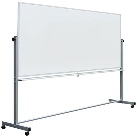 Luxor Mb Ww X Double Sided Magnetic Whiteboard With Aluminum