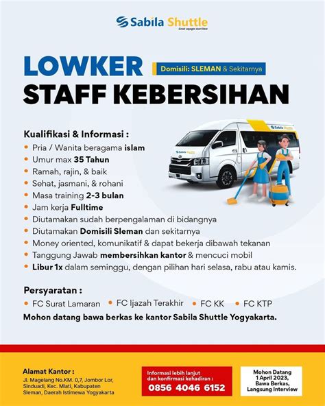 STAFF KEBERSIHAN AtmaGo
