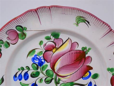 Assiette Ceramique Luneville Ou Les Islettes Fa Ence De Lest Xixe