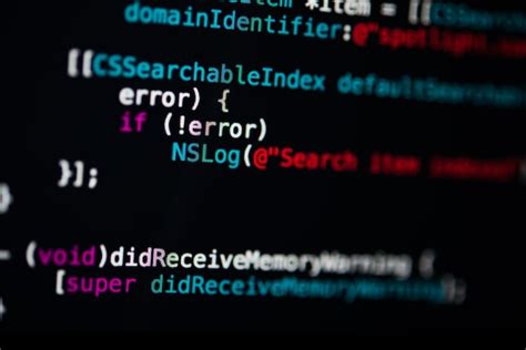 Premium Photo Programming Code Abstract Technology Background Of