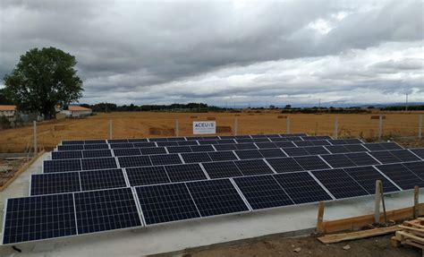 Instalaci N Fotovoltaica En Suelo Aceuve