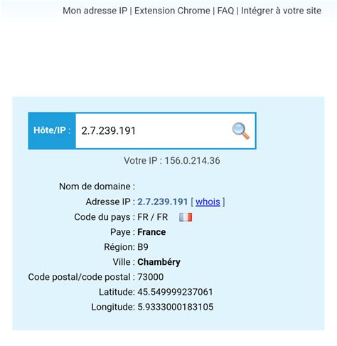 Que R V Le Votre Adresse Ip Sur Vous