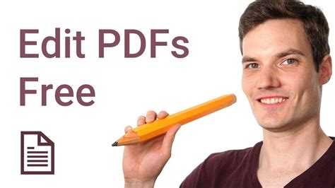 How To Edit PDF Free YouTube