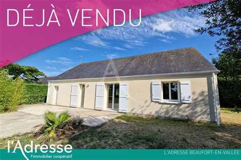 Maison à Vendre à Beaufort en Vallée 49250 Achat Vente Maison l