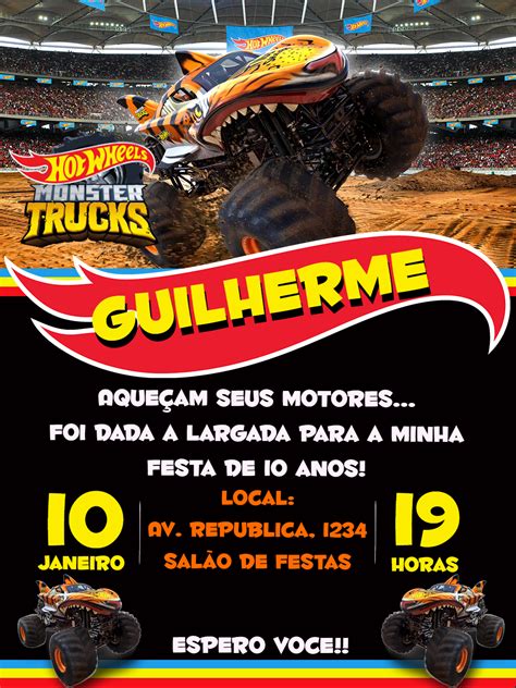 Fazer Convite Online Convite Digital HOTWHEELS