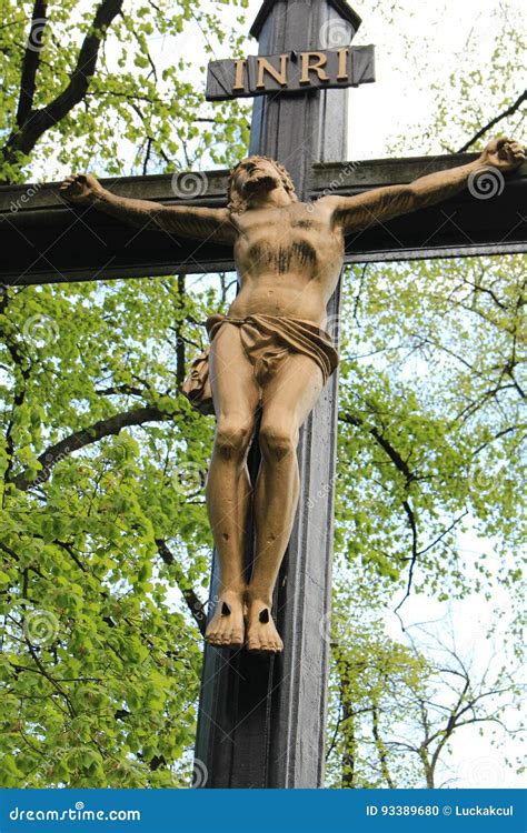 Crucifix Stock Photo Image Of Saviour Savior Suffering 93389680