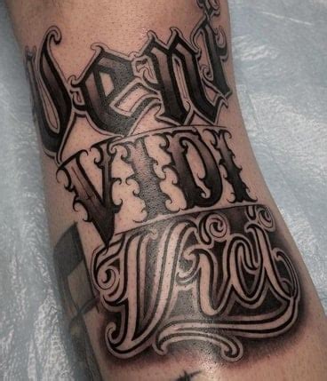 Veni Vidi Vici Tattoo Meaning Everything You Need To Know Before
