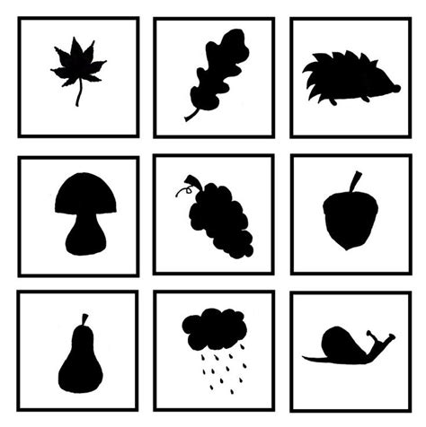 Jeu des ombres d automne Jeux d automne Jeux Thème automne