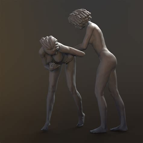 STL File SPANK NSFW EROTIC MINIATURE 75 MM SCALE3D Print Object To
