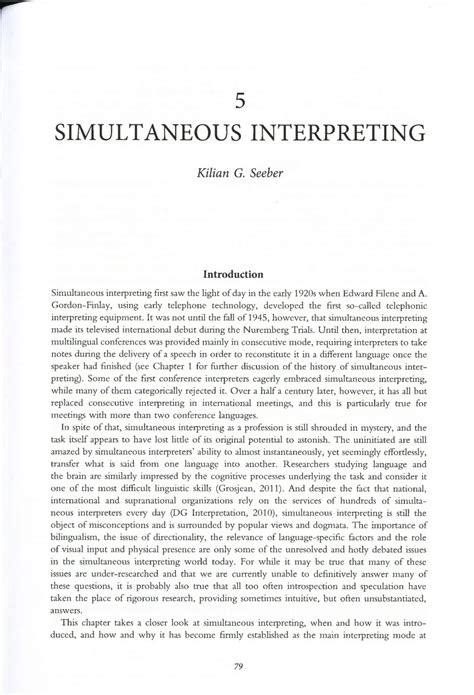 pdf simultaneous interpreting