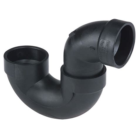1 1 2 In ABS DWV Hub X Hub P Trap C5885HD112 The Home Depot