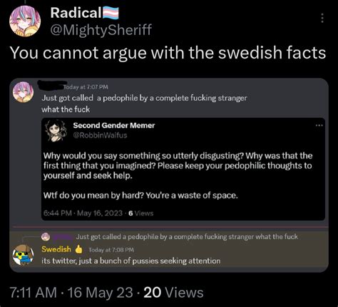 Second Gender Memer On Twitter Bruh It S Honestly Pretty Fucking