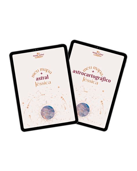 Combo Mapa Astral Astrocartografia MapaAstralIlustrado