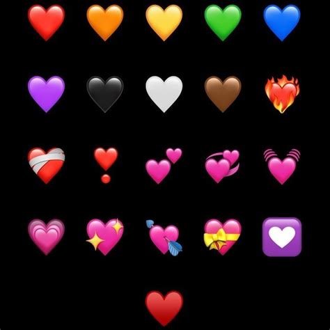 Heart Emoji Meanings Explained Heart Emoji Blue Heart Emoji Pink