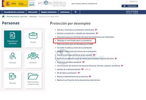 C Mo Solicitar El Certificado De Prestaciones Del Sepe
