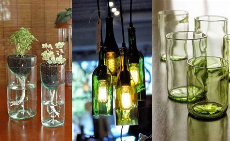 Aprende a transformar y reciclar botellas de vidrio fácilmente