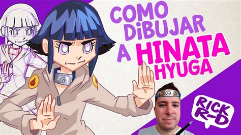 Como Dibujar A Hinata Hyuga De Naruto Estilo Anime Cartoon YouTube