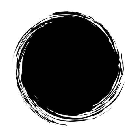 Vector Grunge C Rculo Grunge Forma Redonda Grunge Banner C Rculo De