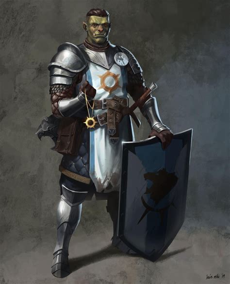 Orc And Half Orc D D Character Dump Dnd Paladin Paladin Half Orc