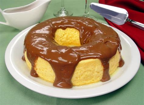 Receita De Pudim De Cenoura Calda De Chocolate Prepare Agora Mesmo