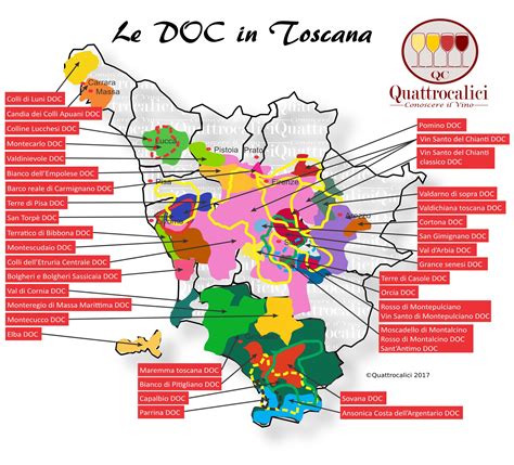Il Vino In Toscana Quattrocalici Le Regioni Del Vino