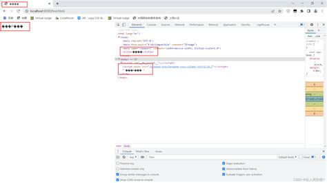 vscode中运行html页面时出现乱码 vscode创建html项目乱码 csdn博客
