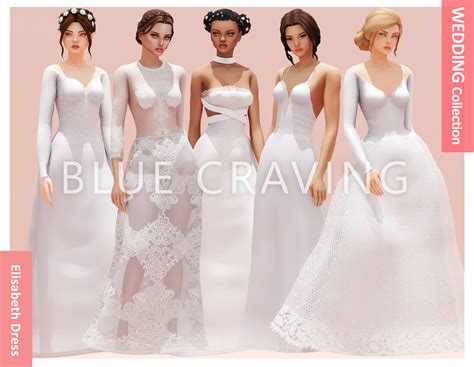Blue Craving On Twitter New Sims Cc Wedding Collection Available In