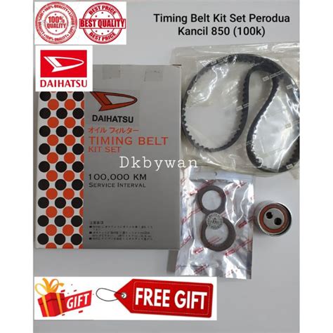 Perodua Kancil 850 Timing Belt Kit Set 100k Daihatsu Shopee Malaysia