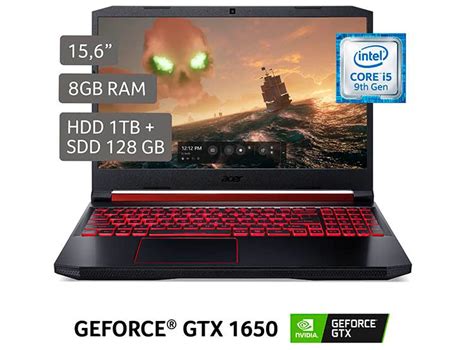 Ripley LAPTOP ACER GAMER AN515 54 59KB Intel Core I5 8GB 1TB 128GB