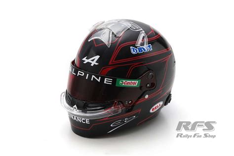 Esteban Ocon Helm Bell Helmet Bell Spark Hf