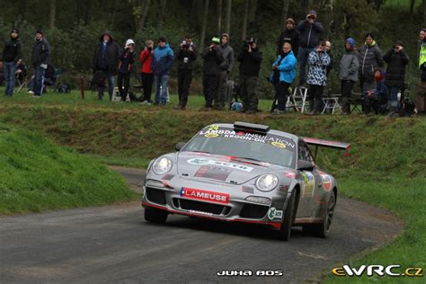 Cherain Cédric Withers Damien Porsche 997 GT3 Rallye du Condroz