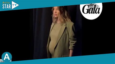 VIDÉO GALA Mélanie Thierry enceinte elle dévoile son ventre rond dans