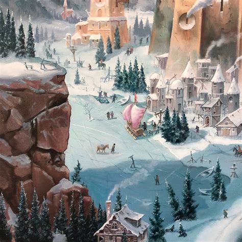 Tower Of Babel North Oil Painting By Alexander Mikhalchyk Artfinder