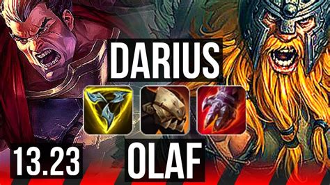 DARIUS Vs OLAF TOP Quadra 6 Solo Kills 700 Games 16 4 5 800K