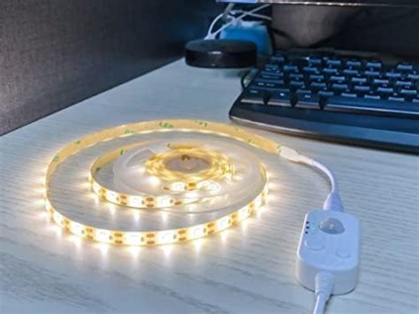 Houhui Motion Sensor Light Indoor Under Bed Lights Ft Dimmable
