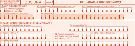 Nowy wzór ZUS DRA w PDF dla rozliczenia składki zdrowotnej od 1 maja