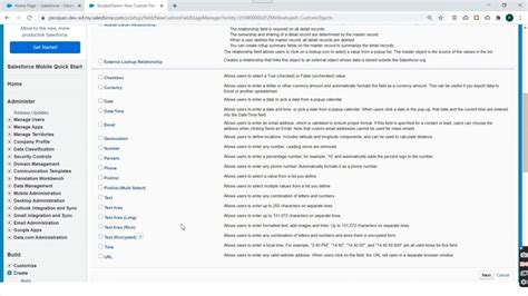 salesforce for beginners database objects fields and records youtube