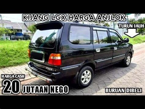 HARGA MOBIL BEKAS KIJANG LGX HANYA 27 JUTA MASIH BISA NEGO YouTube