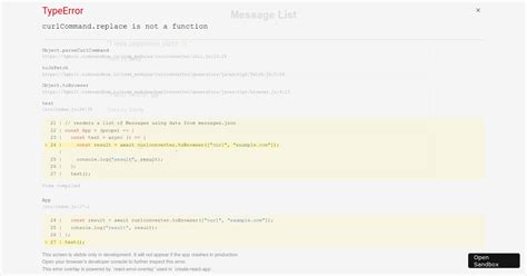 React Functional Component Forked Codesandbox