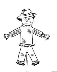 55 Desenhos De Espantalhos Para Imprimir E Colorir