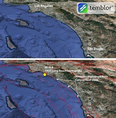 Southern California Fault Map Temblor Net