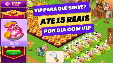 Happy Farmin Para Que Serve O VIP Ganhe Mais Dinheiro Todos Os Dias No