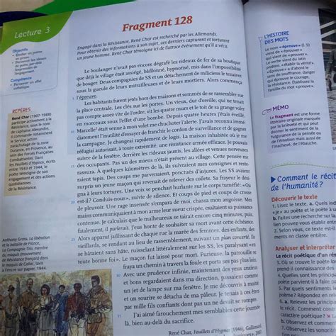 A Relevez Les Principales Figures De Style Qui Ponctuent Le R Cit